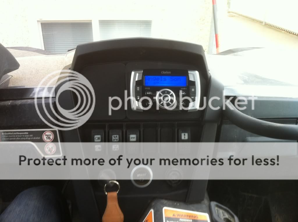 Stereo Finally Installed | Can-Am Commander Forum